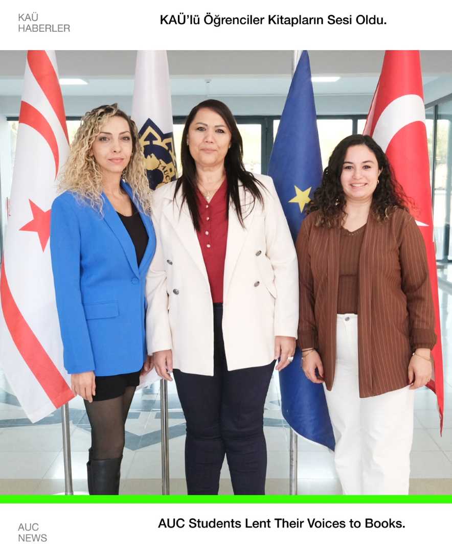 AUC Students Lent Their Voices to Books. - American University of Cyprus